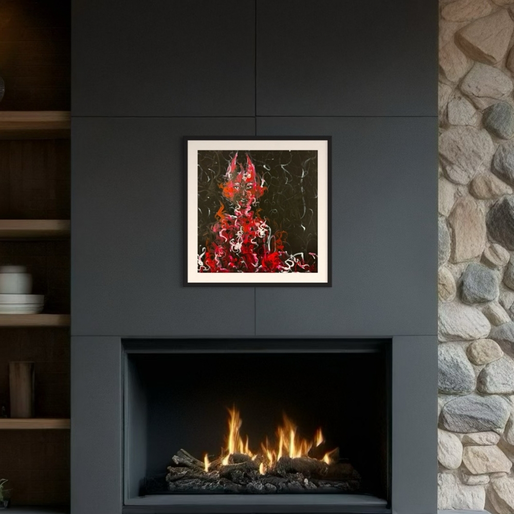 Maud Angelica Behn - La ilden brenne | Galleri Art Design